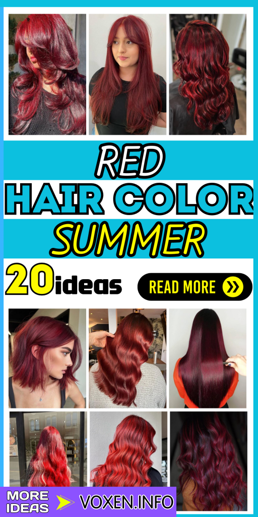 Summer Red Hair Trends 2024: Explore Bold Colors & Highlights