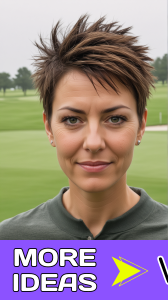 23 Top Women's Golf Hairstyles: Visor Looks, Updos, & Buzz Cuts