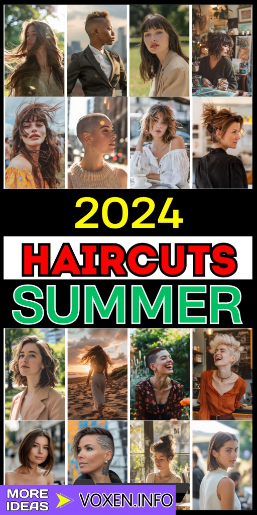 Top 21 Summer Haircuts 2024: Trendy Styles for Women | Short to Long
