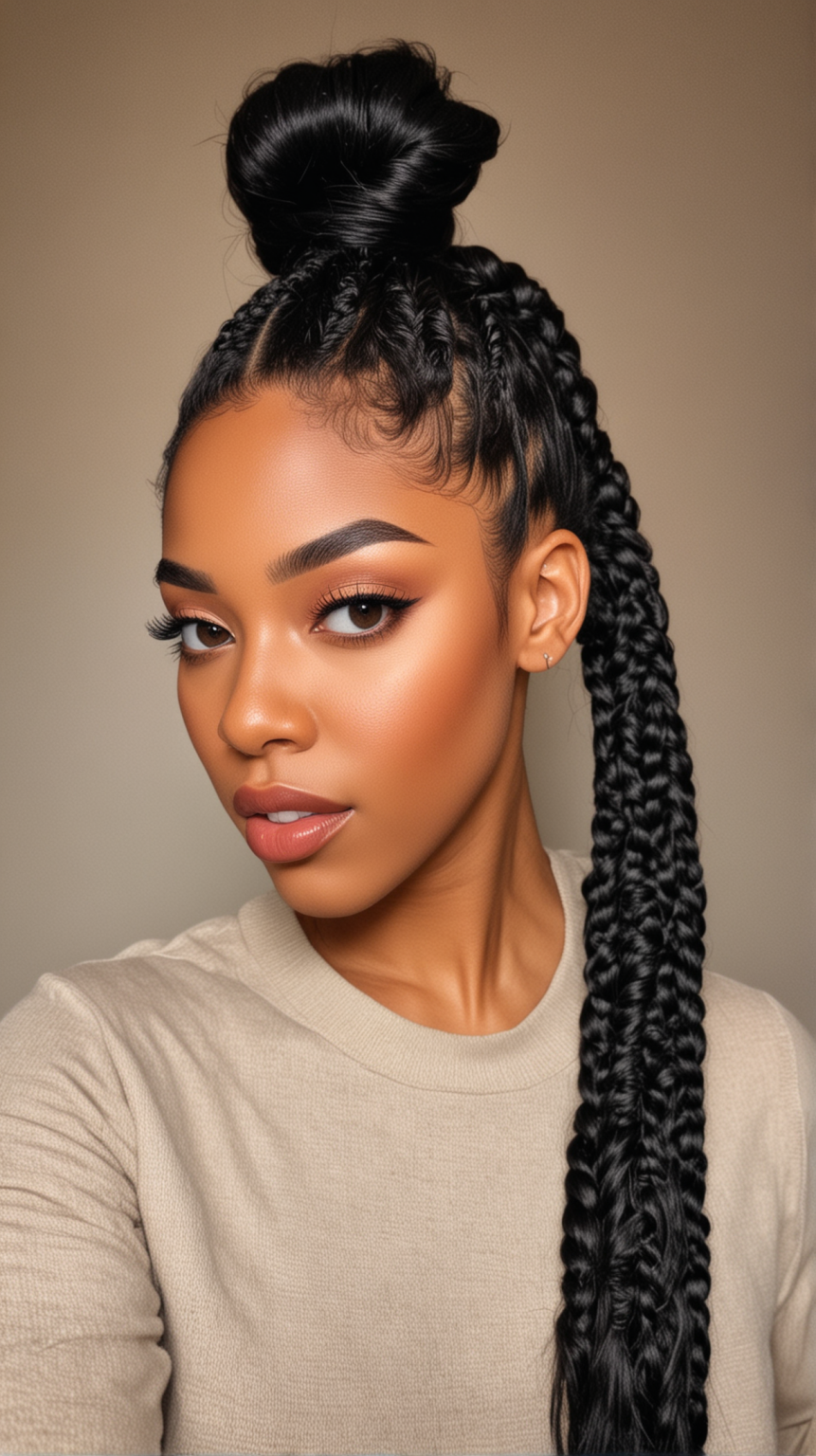 21 Weave Black Ponytail Hairstyles: Styles for Every Face Shape & Occasion