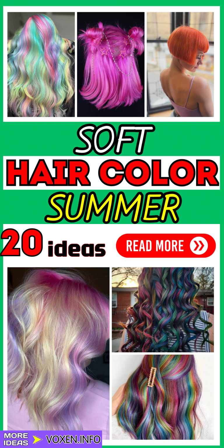 Discover Summer's Best Soft Hair Colors - Trendy & Playful Styles
