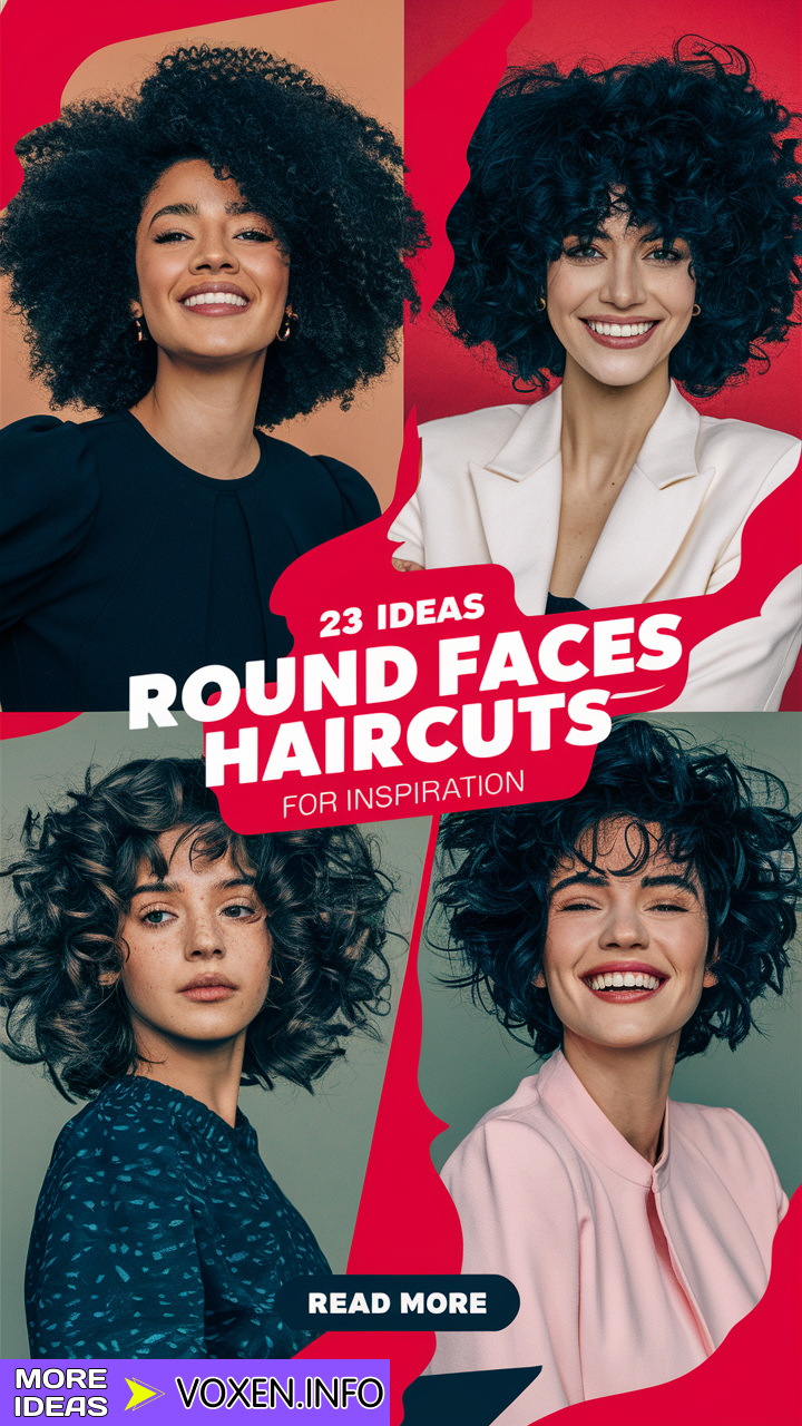 23 Chic Short Curly Weave Hairstyles for Round Faces with Double Chin
