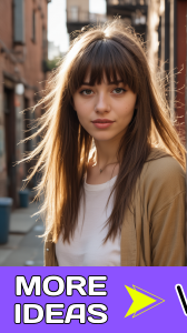 21 Straight Hair with Bangs: Undercut and Textured Styles for Modern Looks