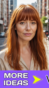 23 Timeless Long Hair with Bangs for Women Over 50: Elegant Hairstyles to Enhance Your Look ...