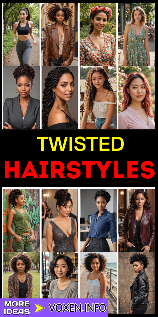 23 Stunning Twisted Hairstyles with Weave: Explore Trendy, Protective ...
