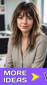 22 Medium Layered Hair with Bangs for All Ages