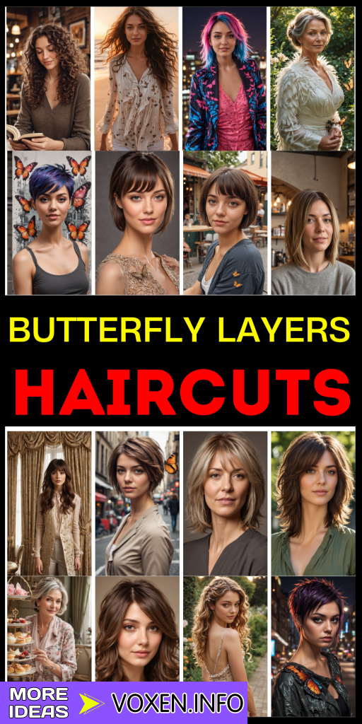 22 Stunning Butterfly Layers Haircut: Elegant Styles for All Ages