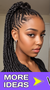 22 Stunning Braid Hairstyles with Weave: Explore Bantu, Mohawk, and ...
