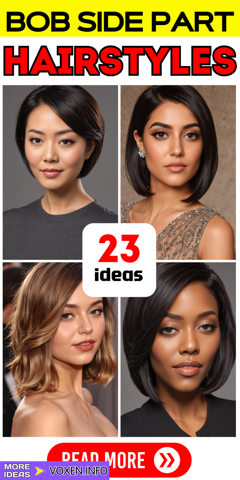 23 Stylish Weave Bob Hairstyles with Side Part: Explore Top Trends