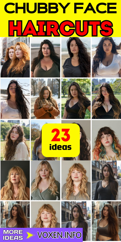 23 Flattering Bangs for Chubby Faces: Best Long Hair Styles Explained