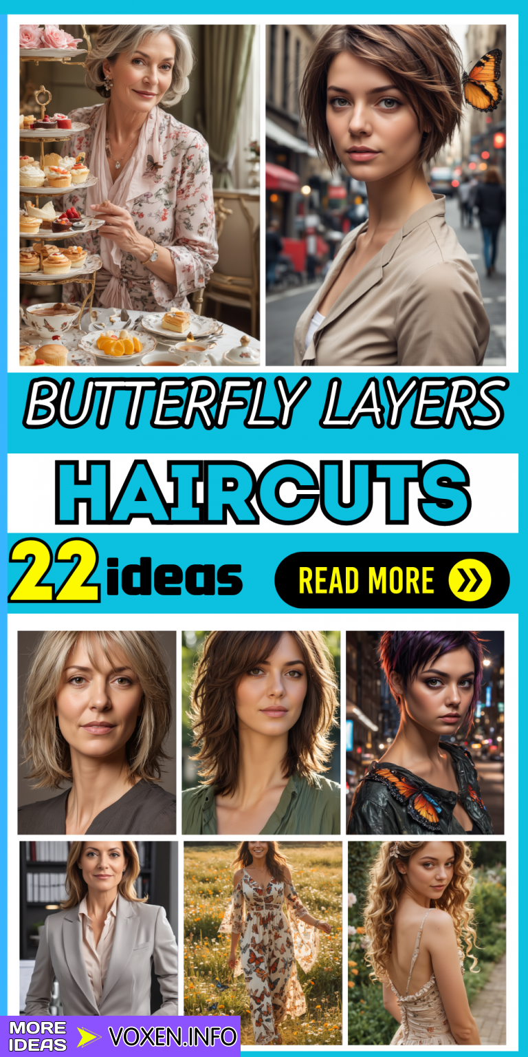 22 Stunning Butterfly Layers Haircut: Elegant Styles for All Ages
