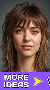 23 Top Shaggy Haircuts for Round Faces:Trendy and Chic Styles