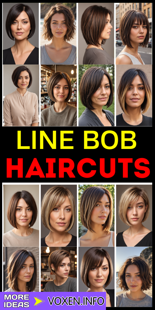 23 Transform Your Look with a Line Bob Haircuts for Women - Styles ...