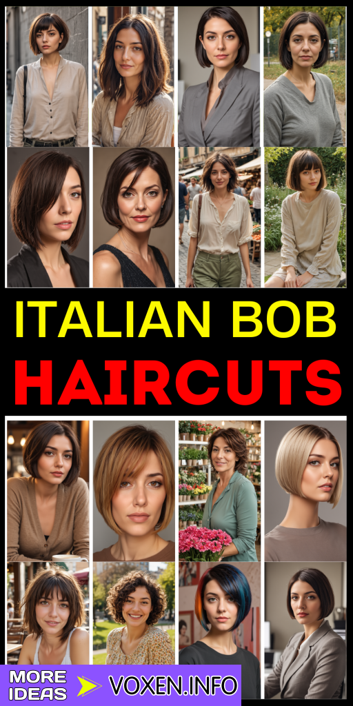 23 Explore Italian Bob Haircuts: Styles for Every Face & Hair Type ...