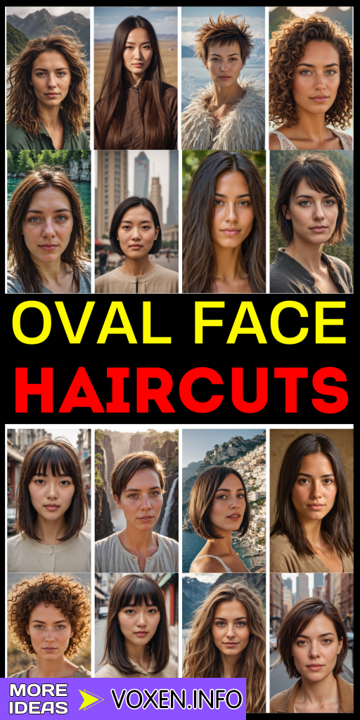 20 Top Flattering Oval Face Haircuts for Every Length
