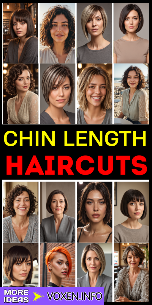 23 Top Chin-Length Haircuts for a Modern Look – Trendy Styles for 2024