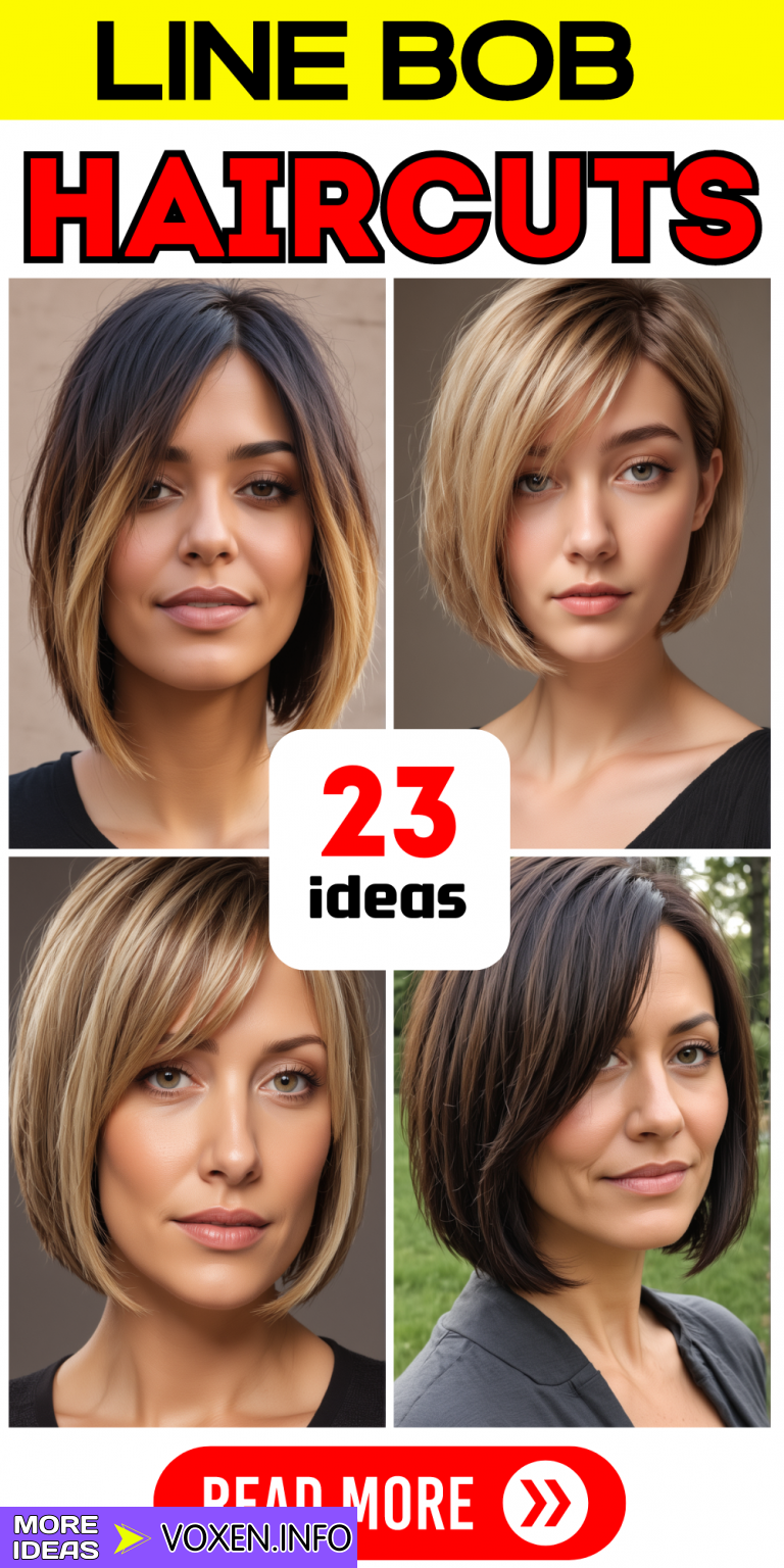 23 Transform Your Look with a Line Bob Haircuts for Women - Styles ...