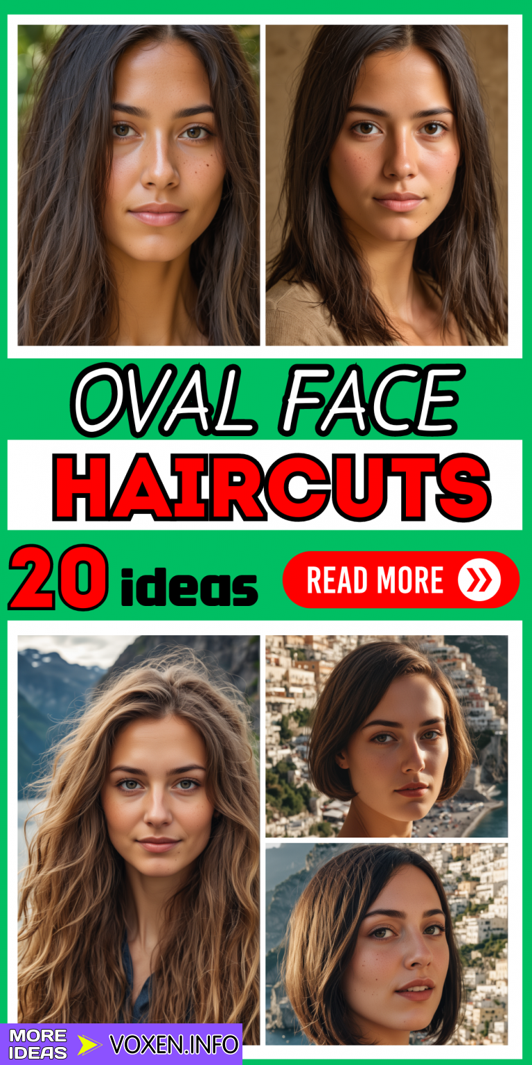 20 Top Flattering Oval Face Haircuts for Every Length