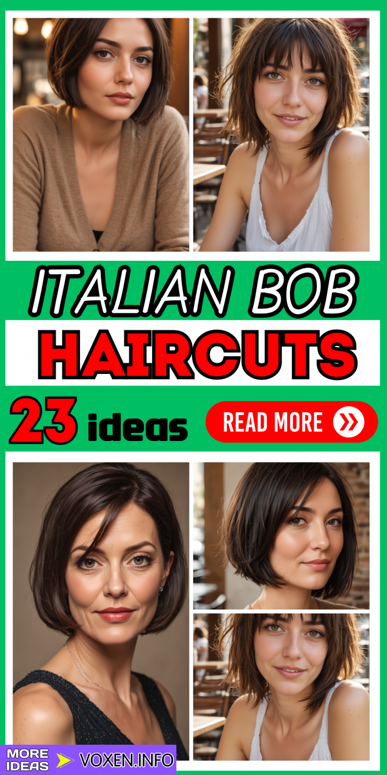 23 Explore Italian Bob Haircuts: Styles for Every Face & Hair Type ...