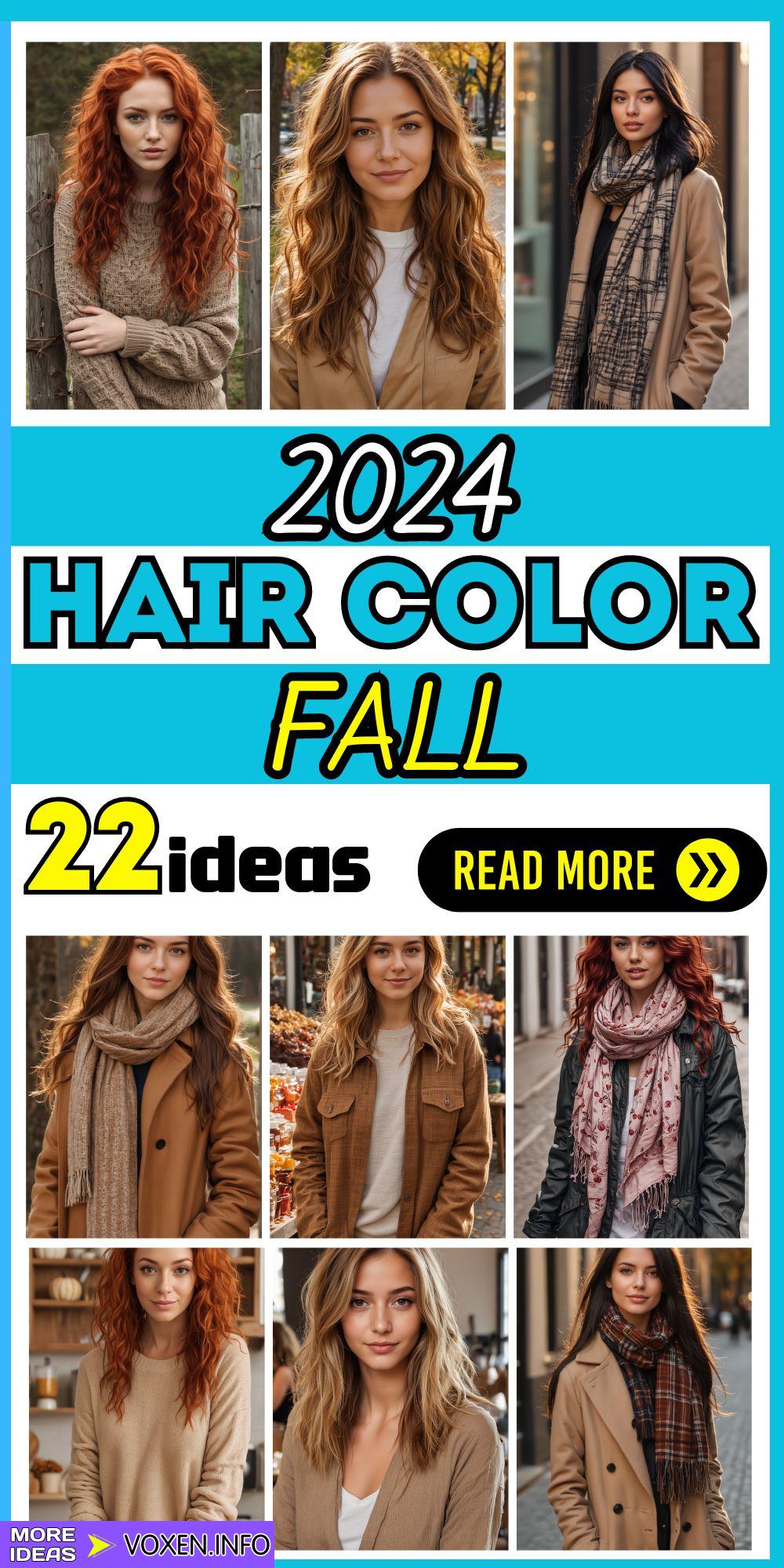 22 Top Fall Hair Colors for 2024: Trend Shades and Ideas for Hair ...