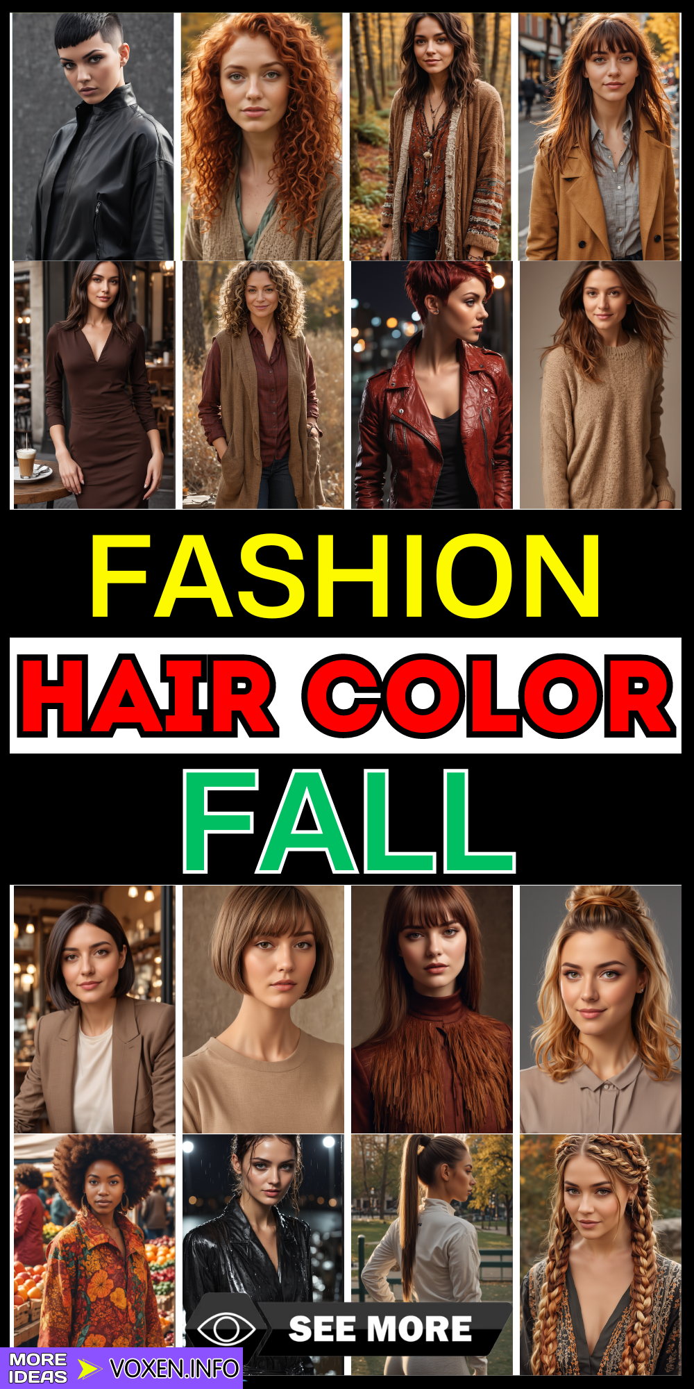 22 Top Fall Hair Fashion Trends 2024: Explore New Styles and Colors ...