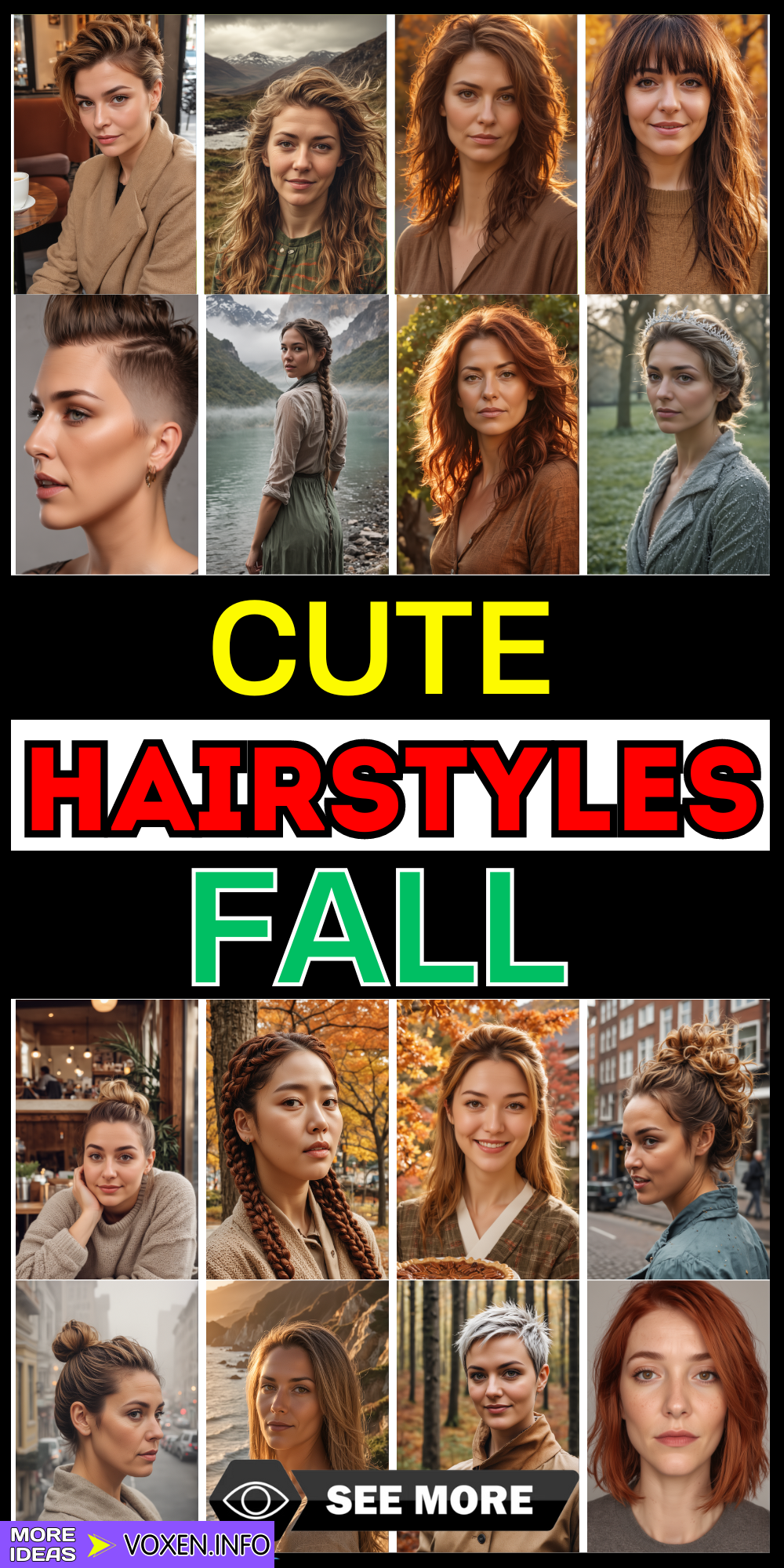 23 Top Cute Fall Hairstyles: Transform Your Look This Autumn! - Trends ...