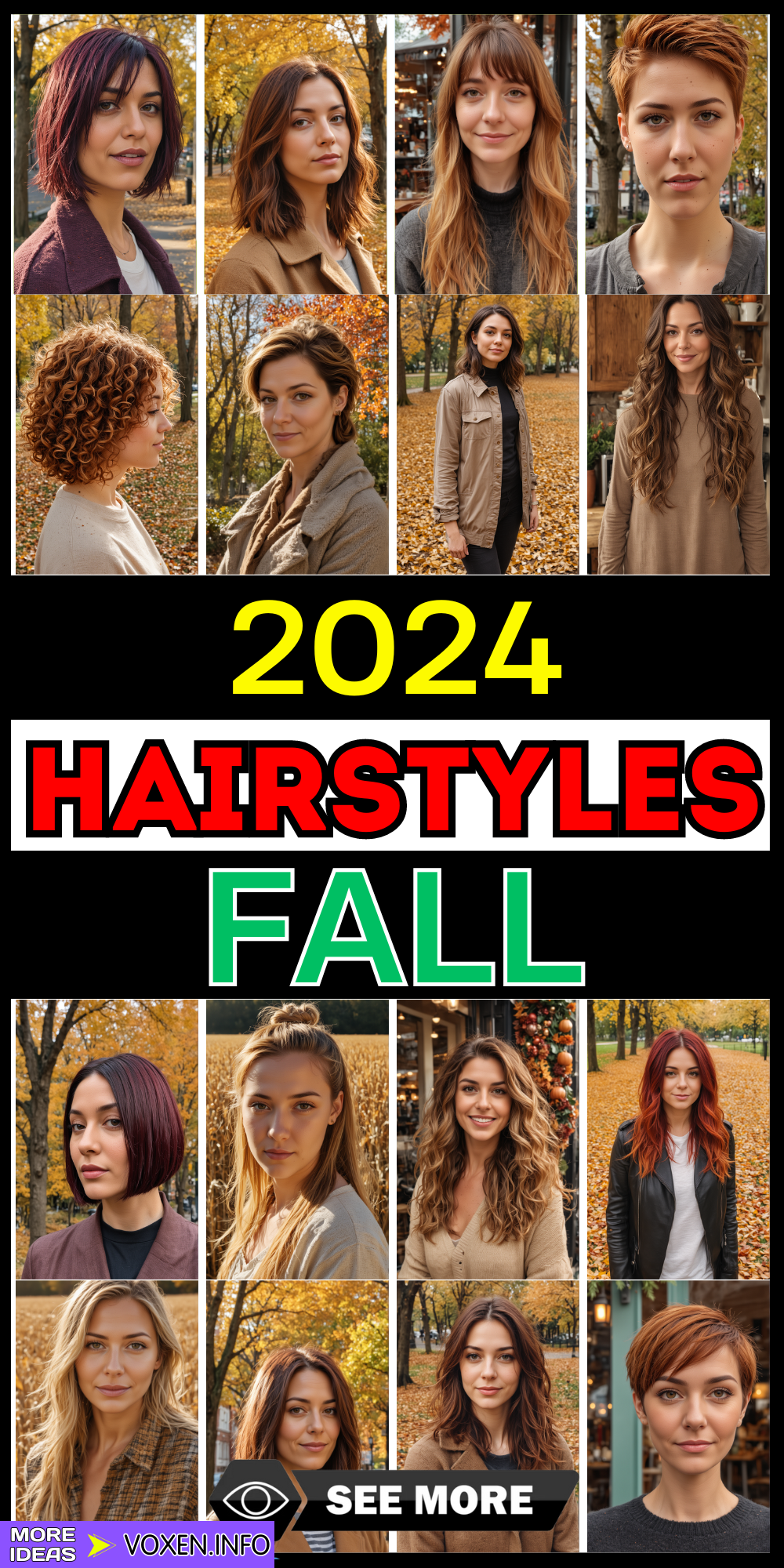 22 Fall Hairstyles 2024: Trendy Looks for Chestnut Lobs, Maple Layers ...