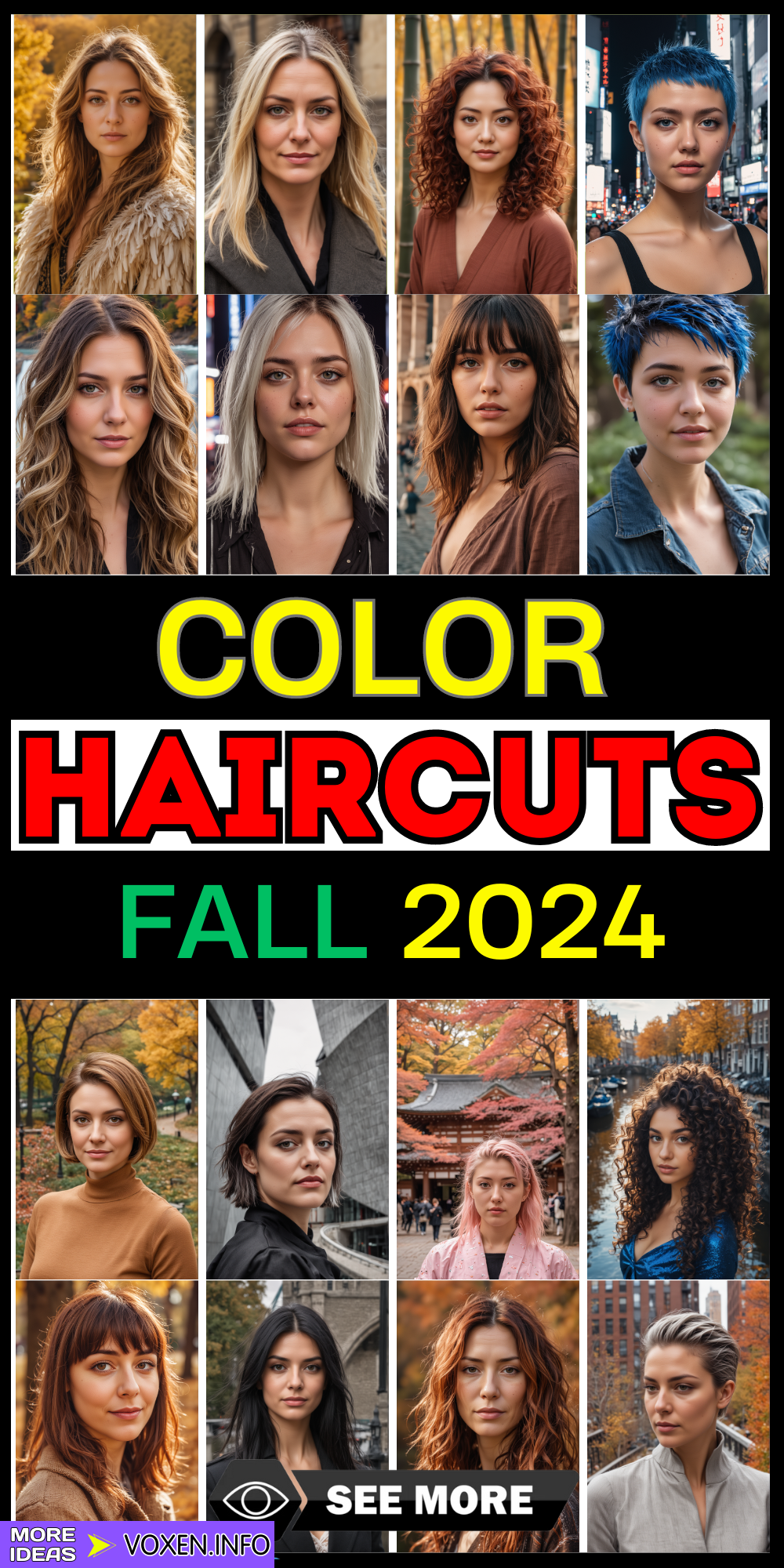 22 Fall Haircut Trends: Explore Bold Colors & Styles!