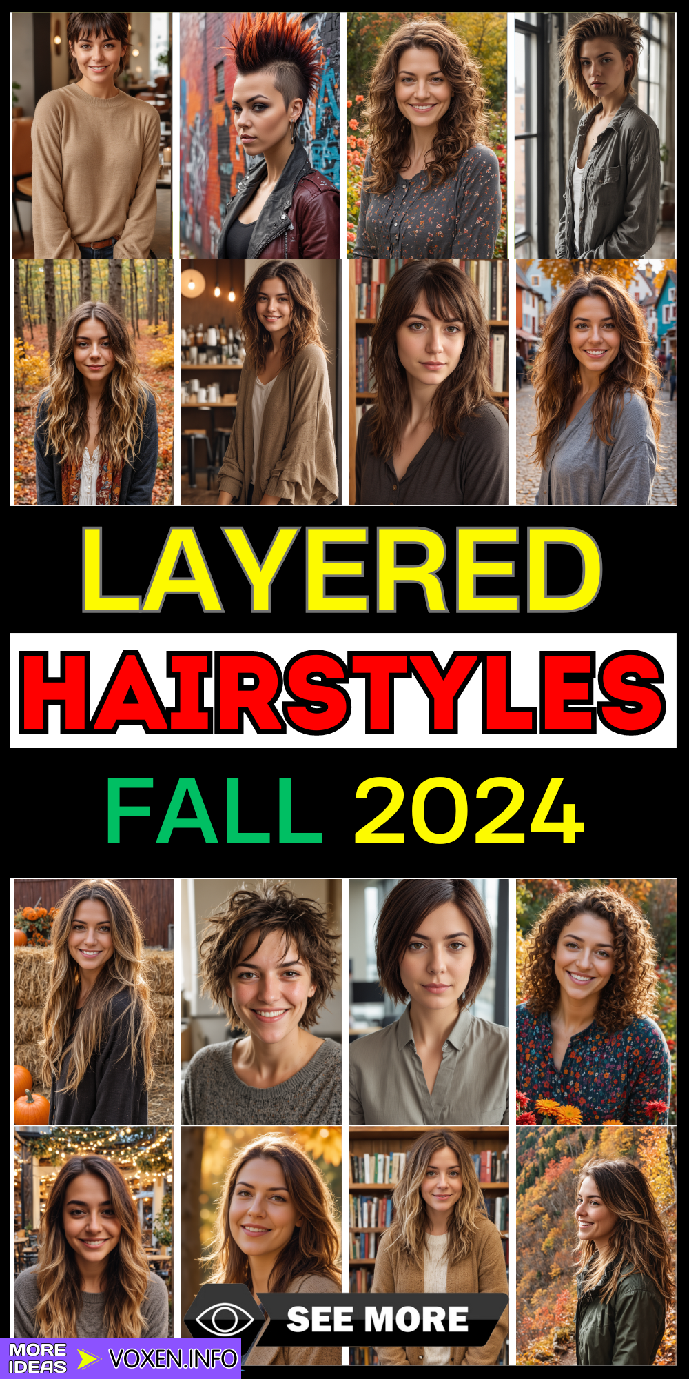 23 Top Layered Fall Hairstyles for 2024: Trendy Looks to Try