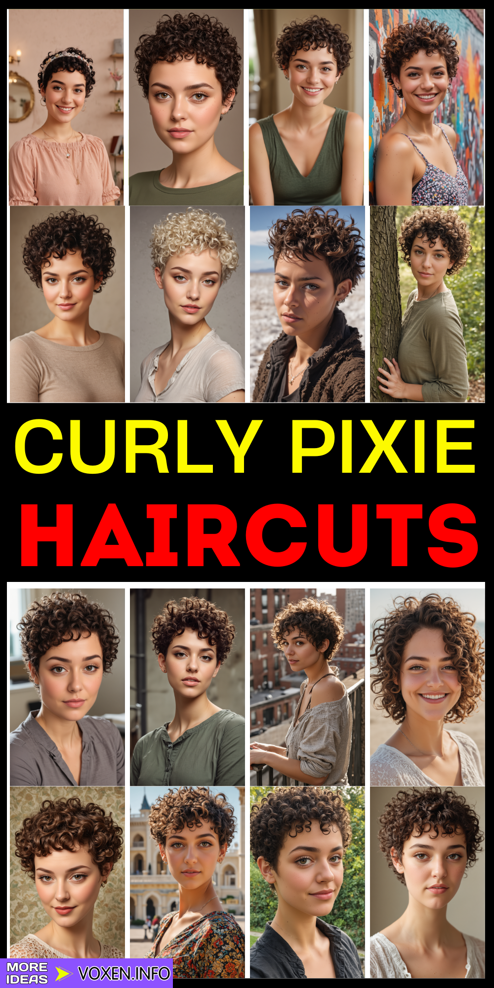23 Stunning Curly Pixie Haircuts for Every Style and Age