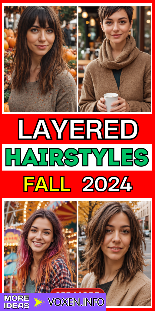 23 Top Layered Fall Hairstyles for 2024: Trendy Looks to Try
