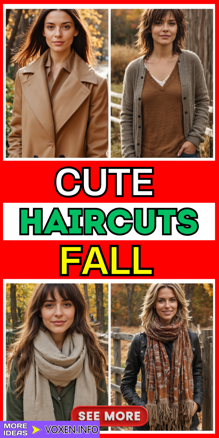 22 Top Cute Fall Haircuts 2024: Discover Trendy Styles for Every Woman ...
