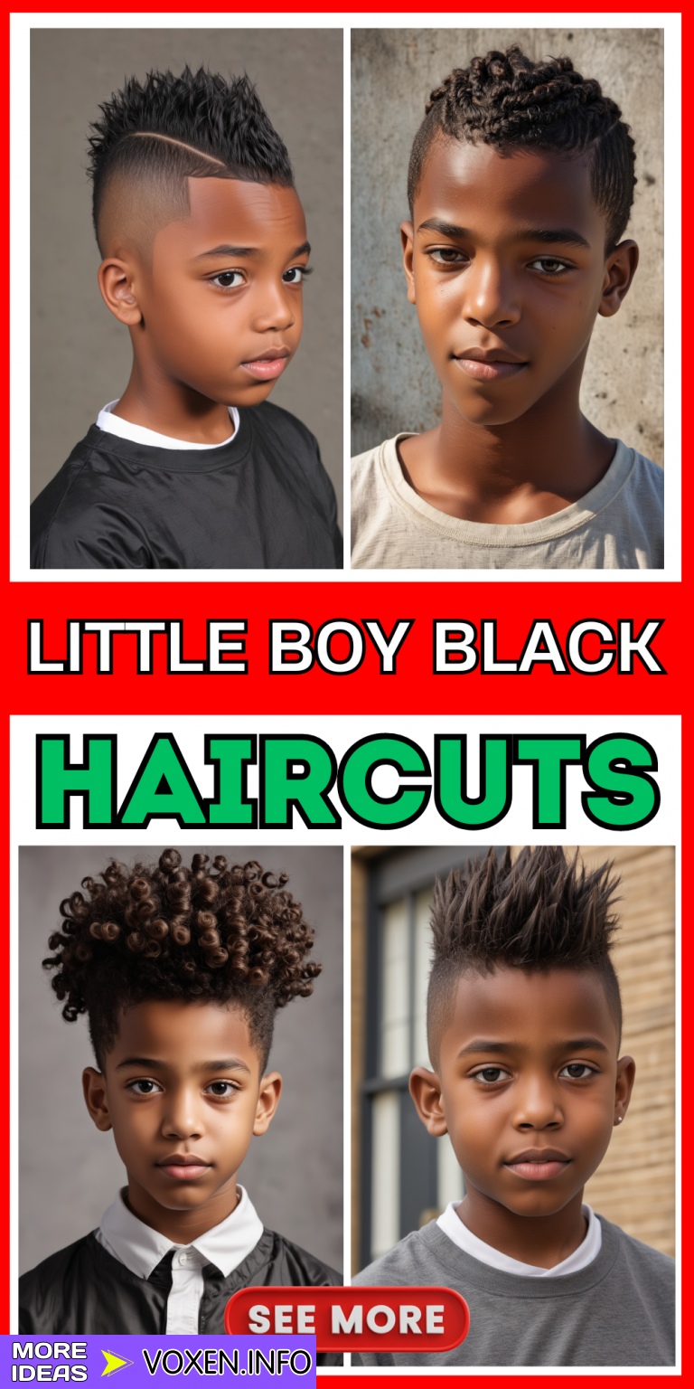 23 Stylish Haircuts for Black Boys: Trendy & Low Maintenance - Trends ...