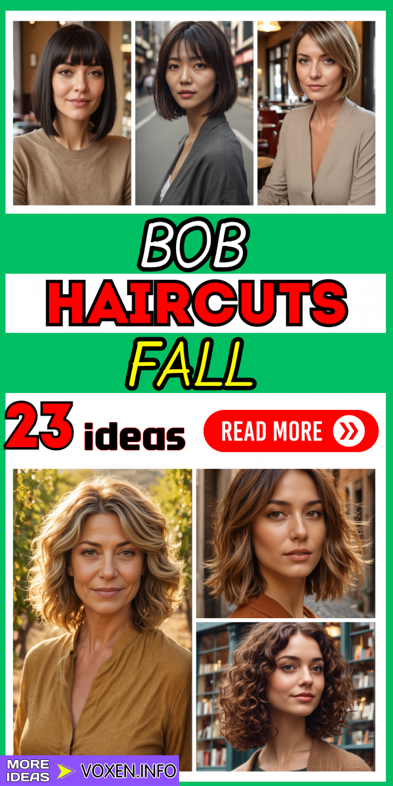 23 Top Fall Bob Haircuts 2024: Balayage, Ombre & Undercut Styles ...