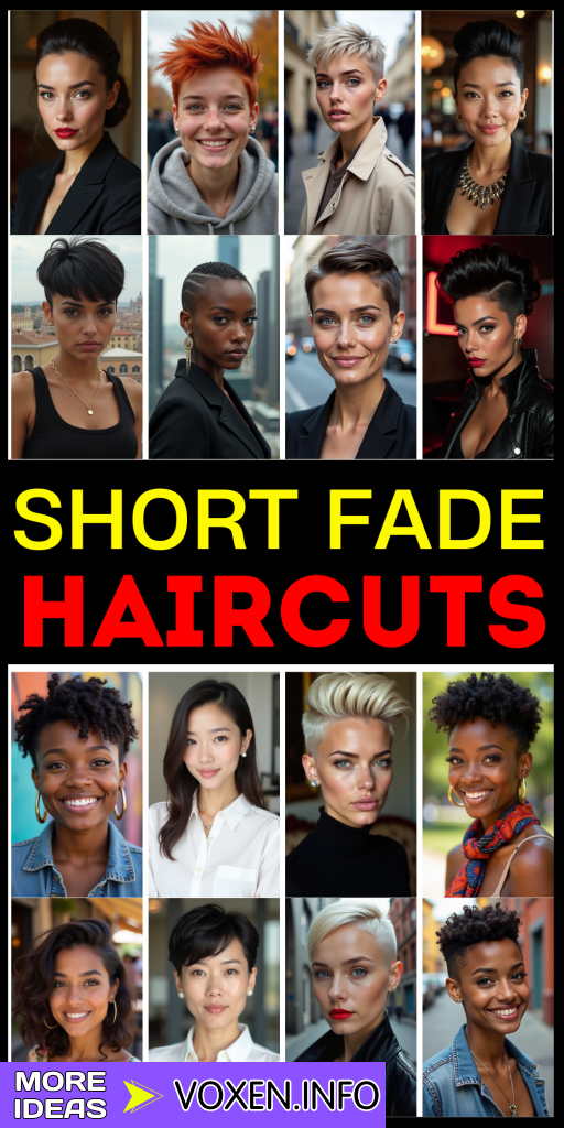 23 Bold and Stylish Short Fade Haircuts for Women: Explore Your Perfect ...