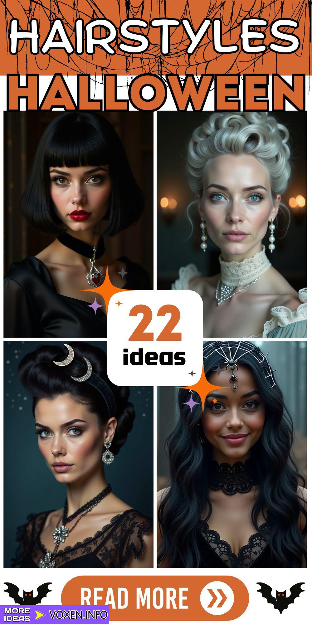 22 Creative Halloween Hairstyles to Complete Your Look