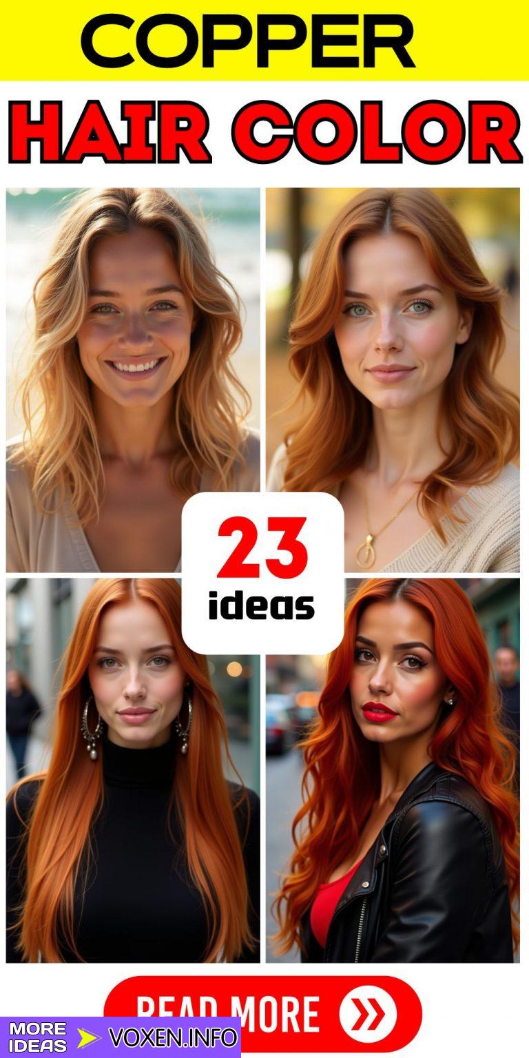 23 Discover the Hottest Copper Hair Colors for 2024