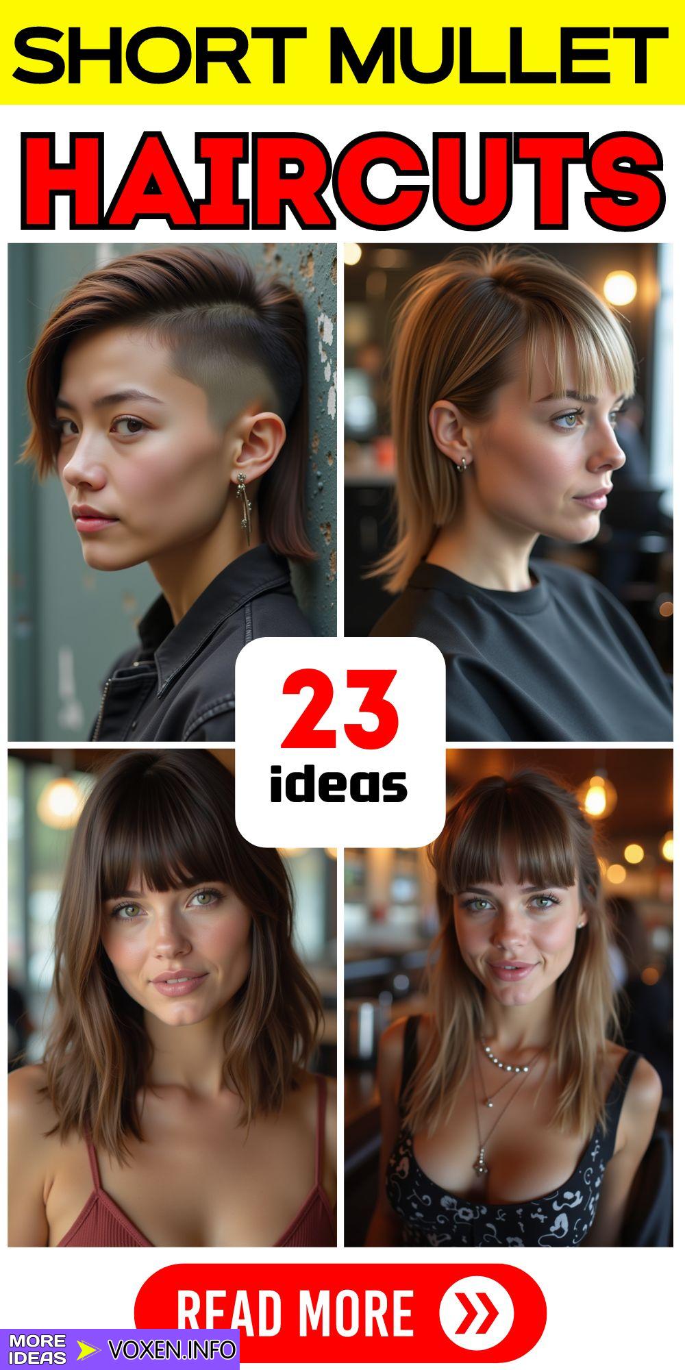 21 Top Short Mullet Haircuts: From Classic to Modern Styles for All ...