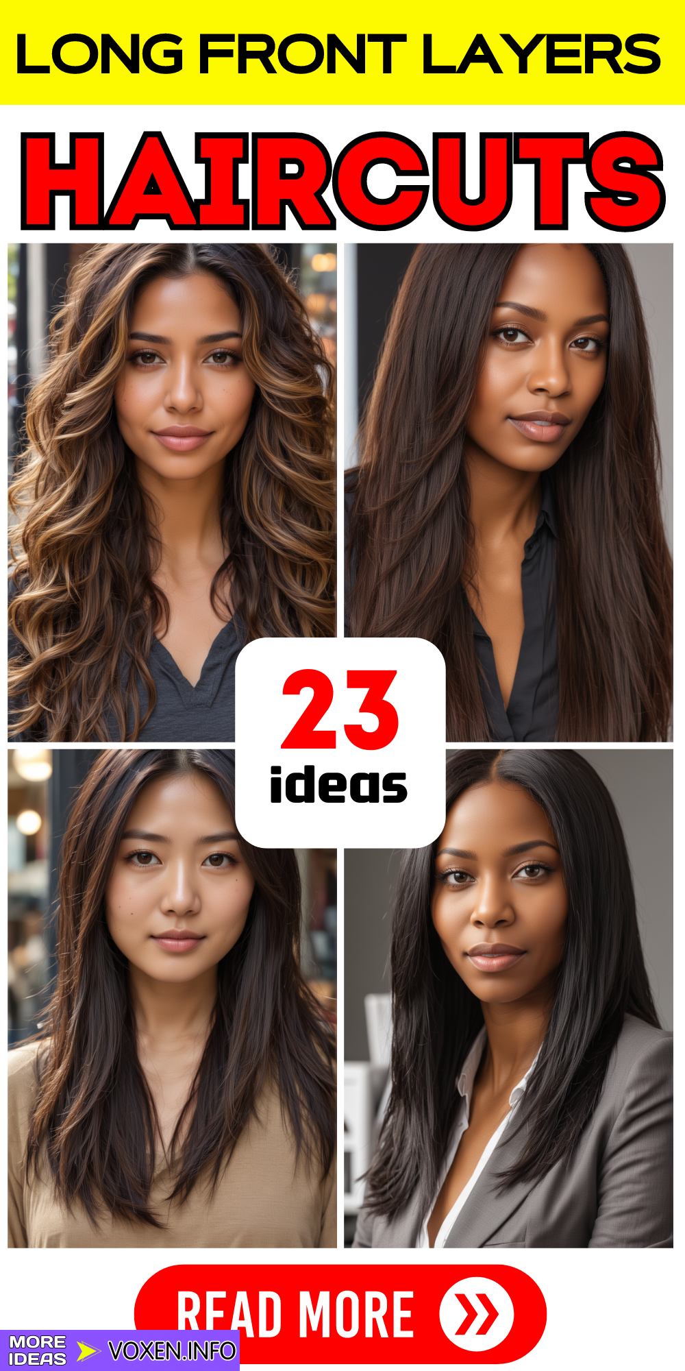 22 Transform Your Look: 22 Long Front Layers Haircuts for All Hair Types