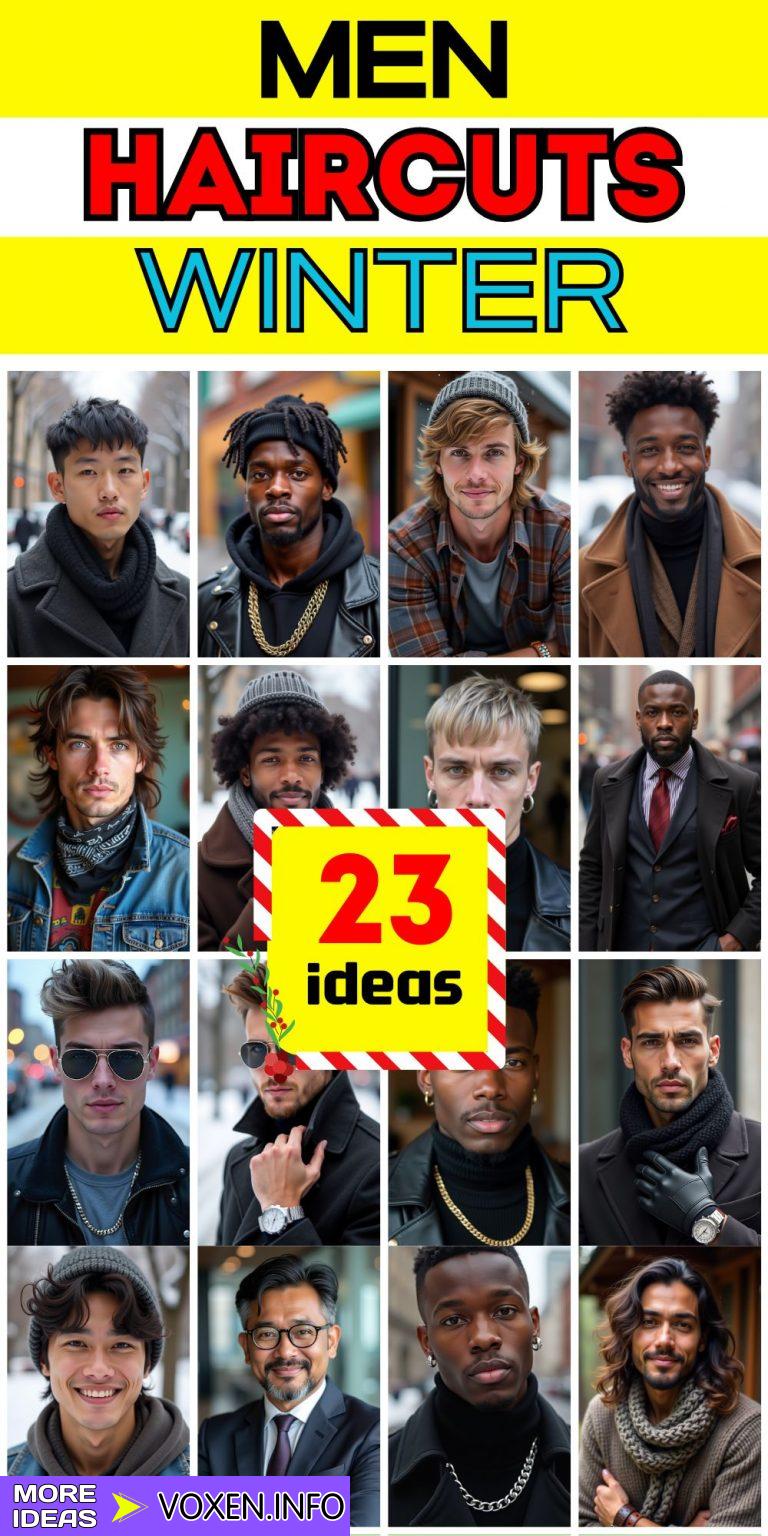 23 Best Winter Hairstyles for Men: Stay Stylish This Season