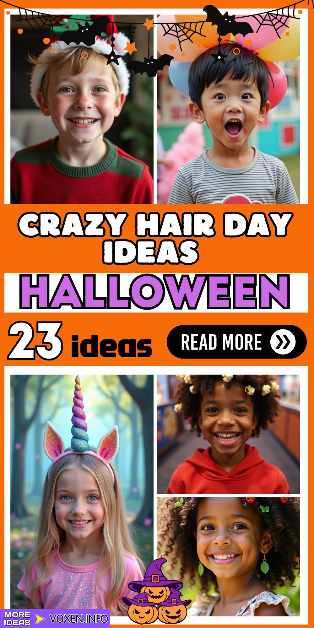 23 Wild and Fun Crazy Hair Day Ideas for All Ages: Easy, Quick, and ...
