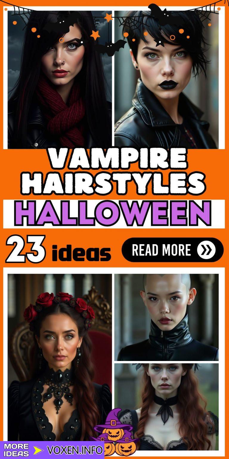 23 Mesmerizing Vampire Hairstyles for a Dark, Elegant Look