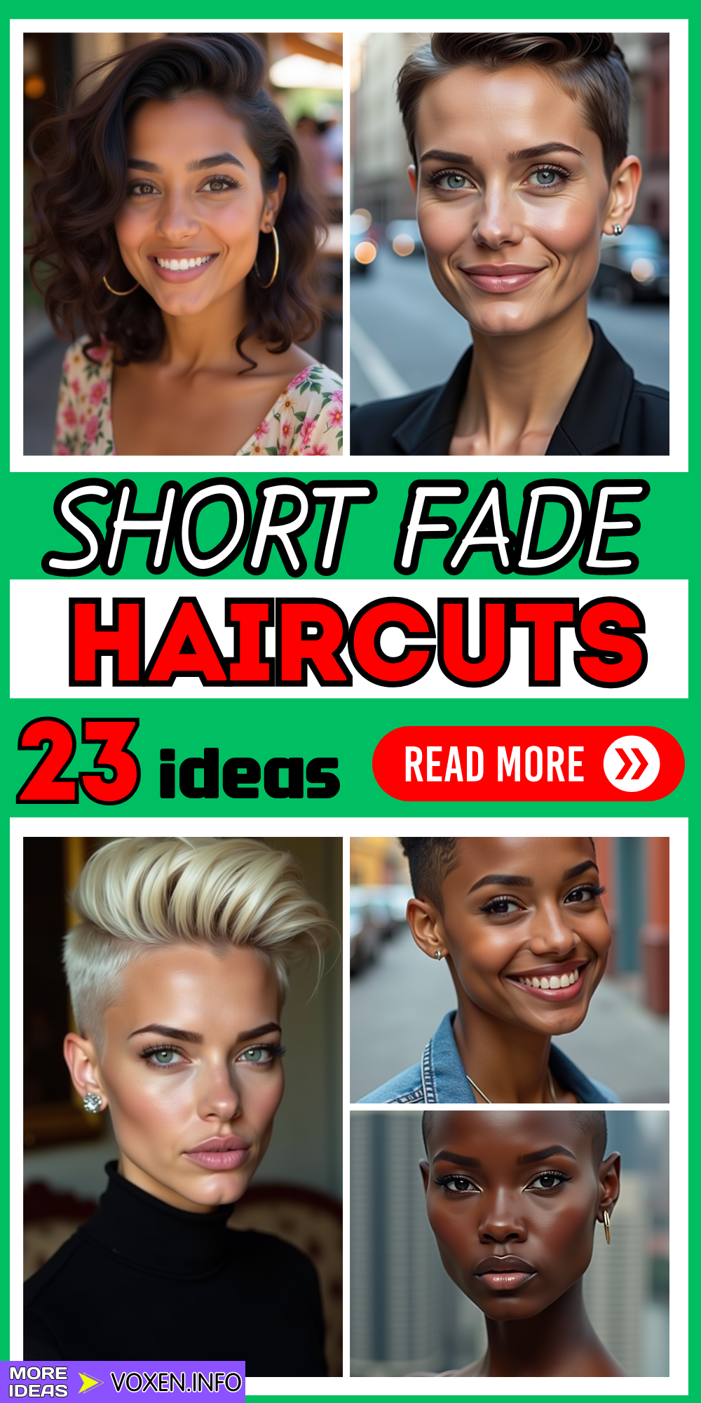23 Bold and Stylish Short Fade Haircuts for Women: Explore Your Perfect ...