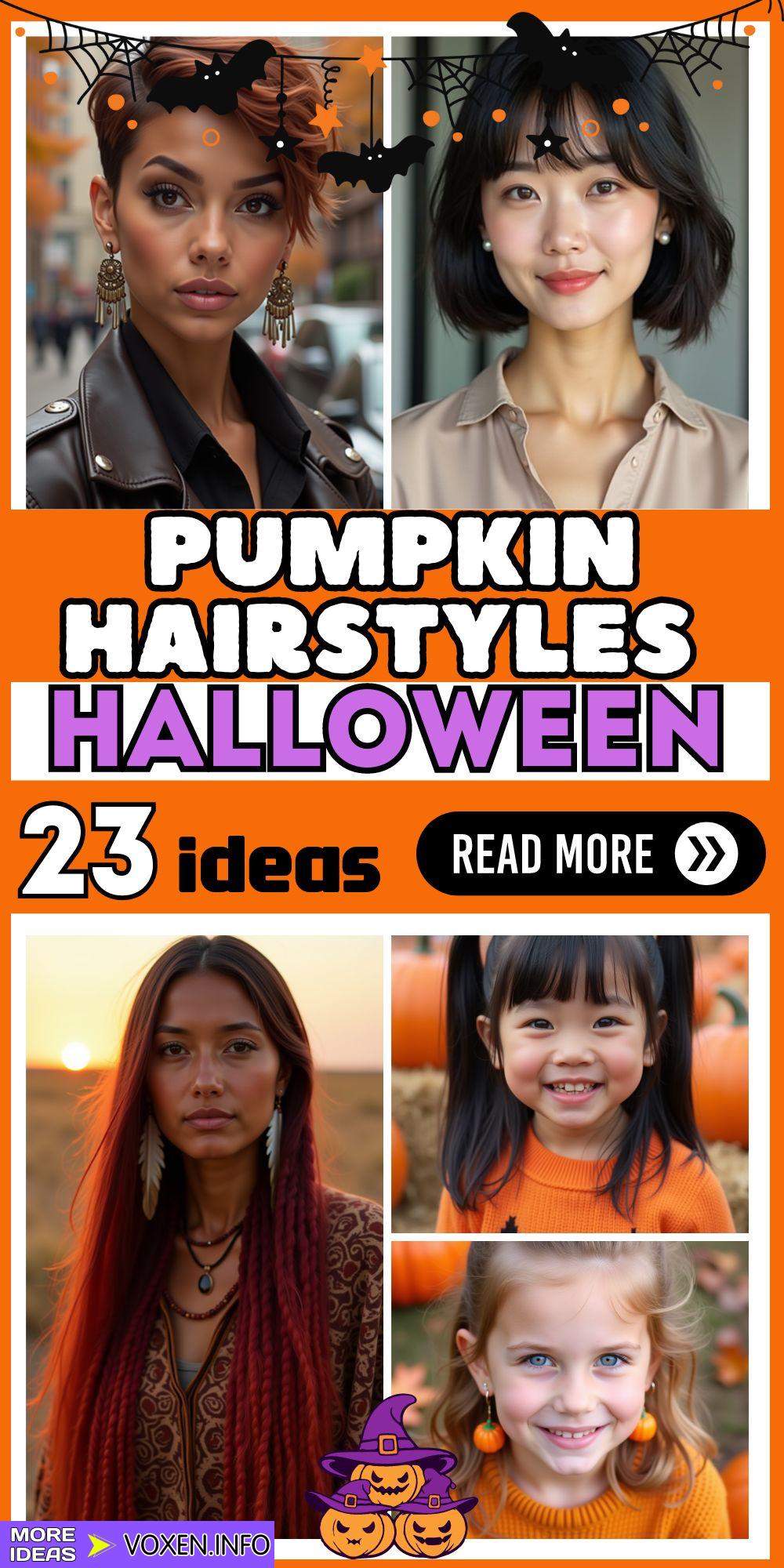 23 Discover Cute and Festive Pumpkin Hairstyles for Kids and Women this ...