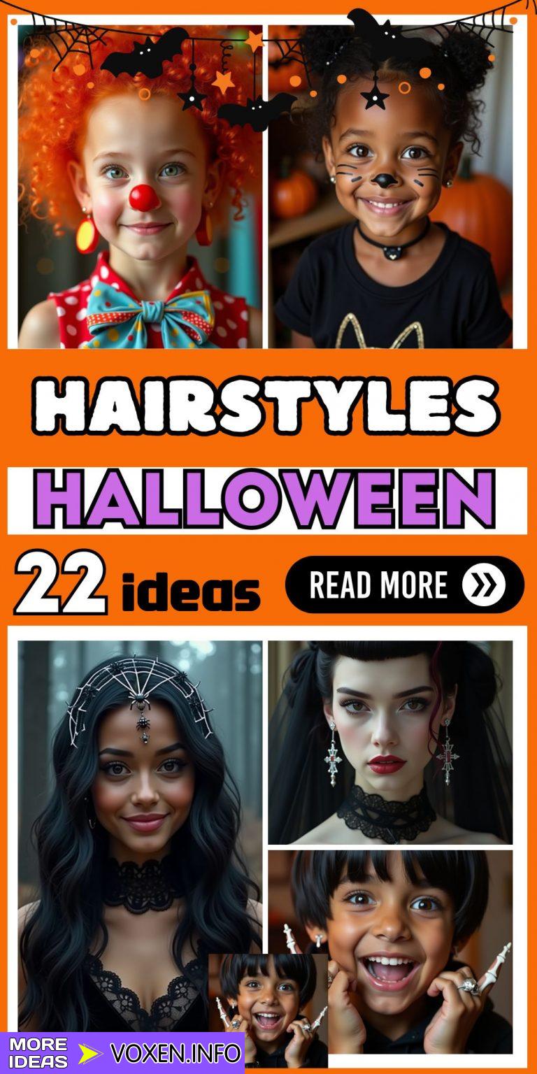 22 Creative Halloween Hairstyles to Complete Your Look