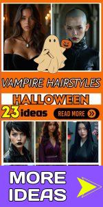 23 Mesmerizing Vampire Hairstyles for a Dark, Elegant Look