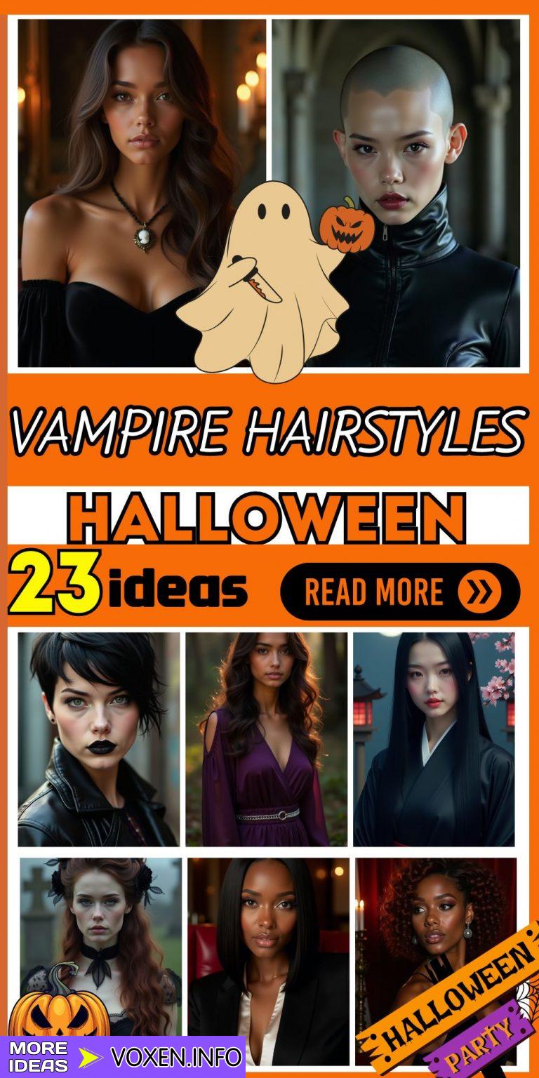 23 Mesmerizing Vampire Hairstyles for a Dark, Elegant Look