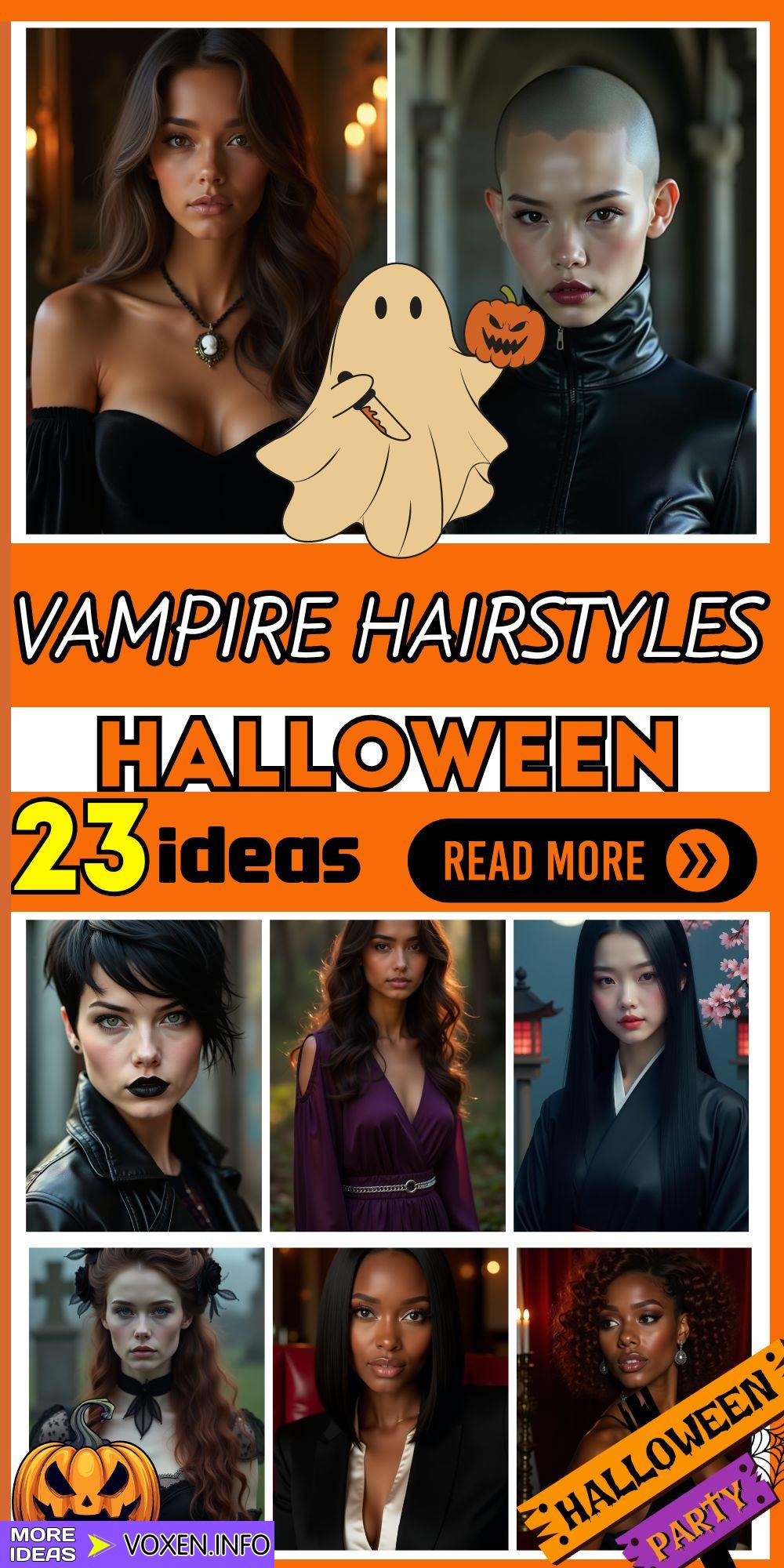 23 Mesmerizing Vampire Hairstyles for a Dark, Elegant Look