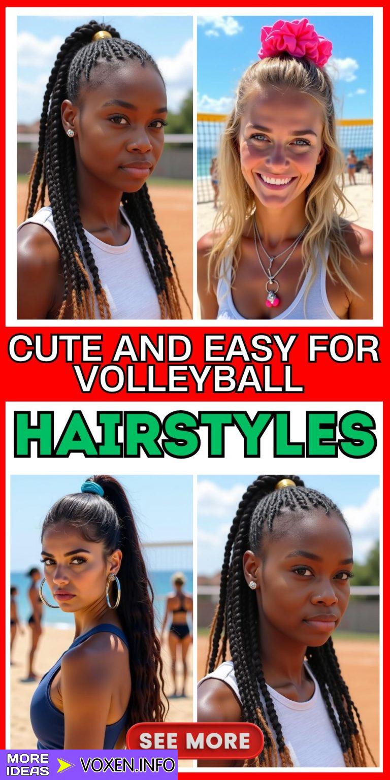 23 Cute and Easy Volleyball Hairstyles for All Hair Lengths