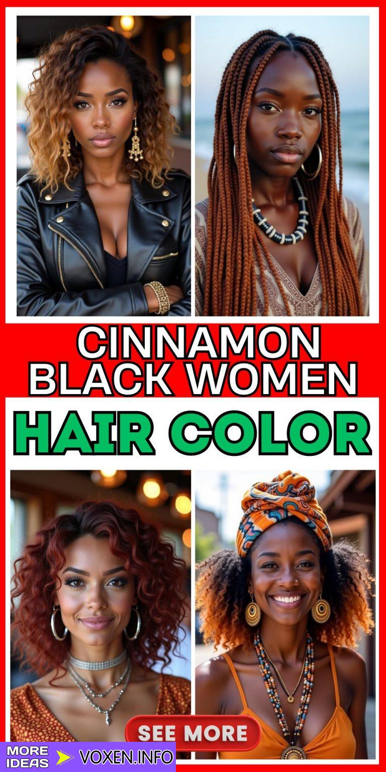 23 Warm Cinnamon Hair Color Ideas for Black Women: From Pixie Cuts to ...